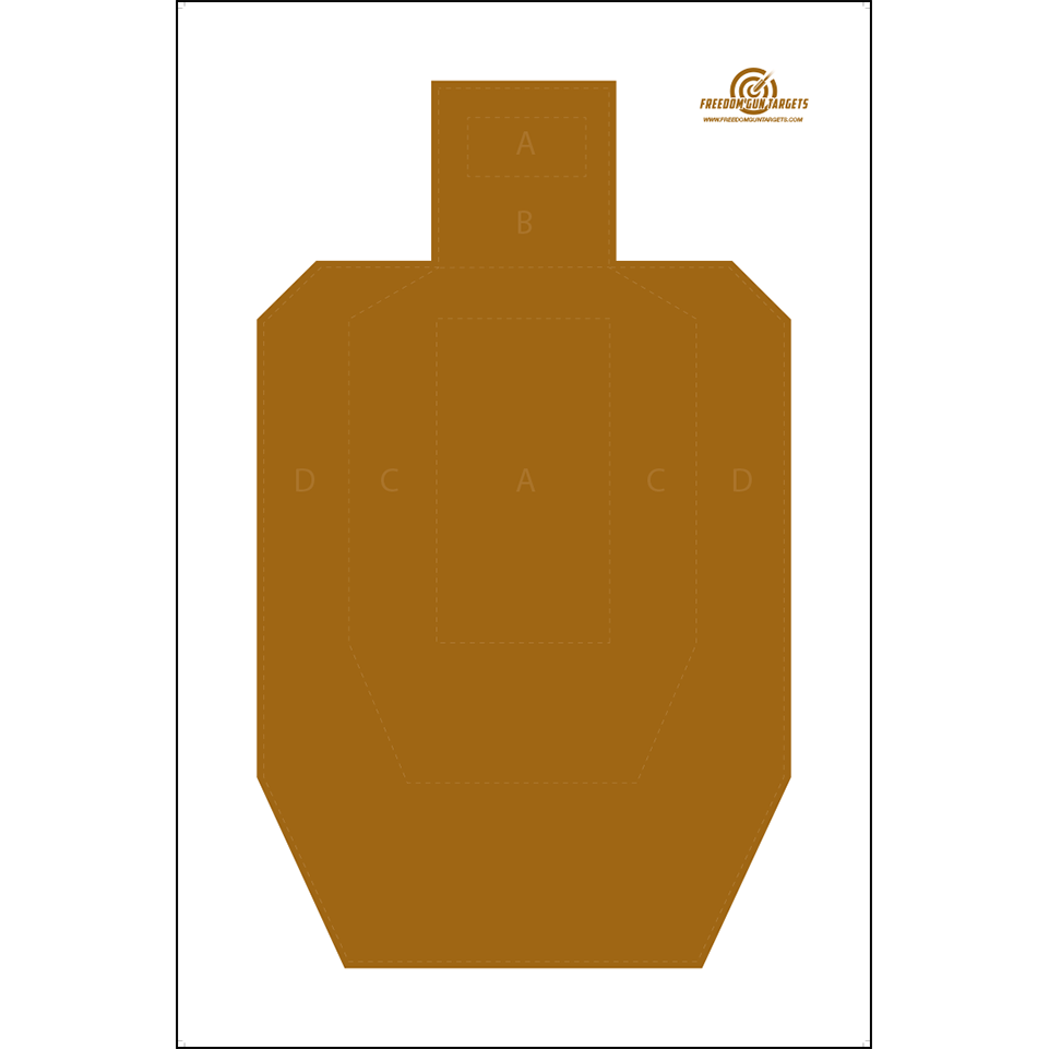 Trainer Target 2 - 25 Pack – Freedom Gun Targets